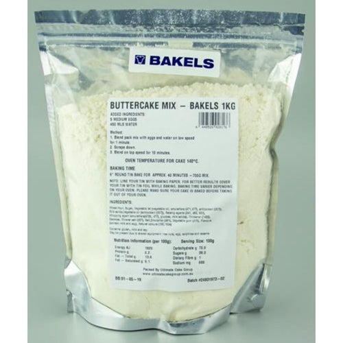 1kg Bakels Buttercake Cake Mix – I Love This Shop