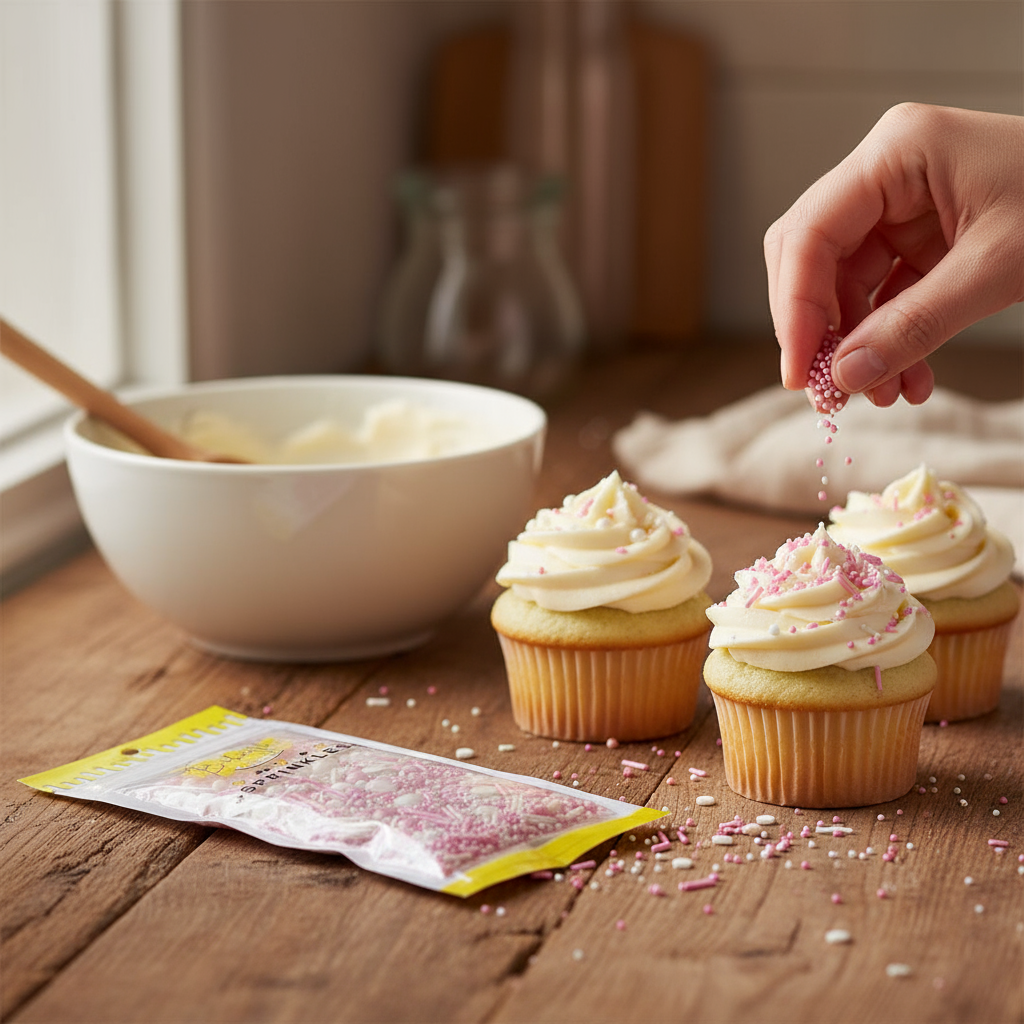 Tickle Me Pink Sprinkle Mix 56g – I Love This Shop