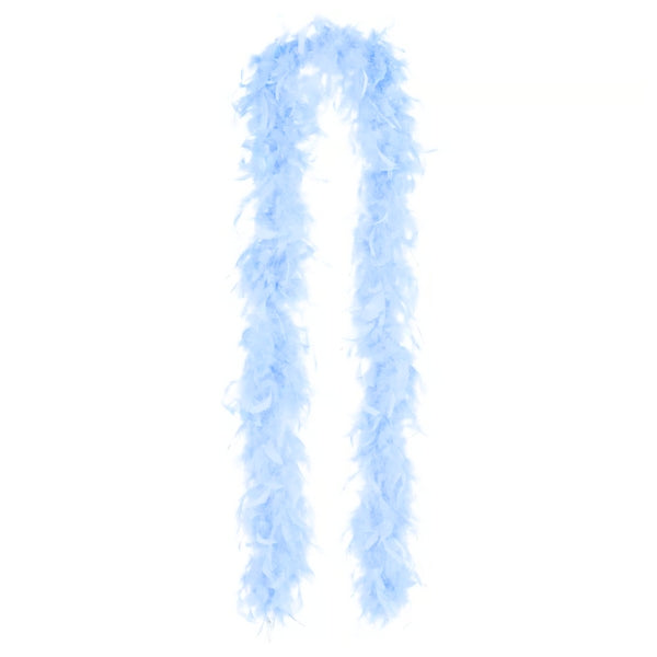 Sky Blue Feather Boa 110cm I Love This Shop Sky Blue Feather Boa 110cm I Love This Shop